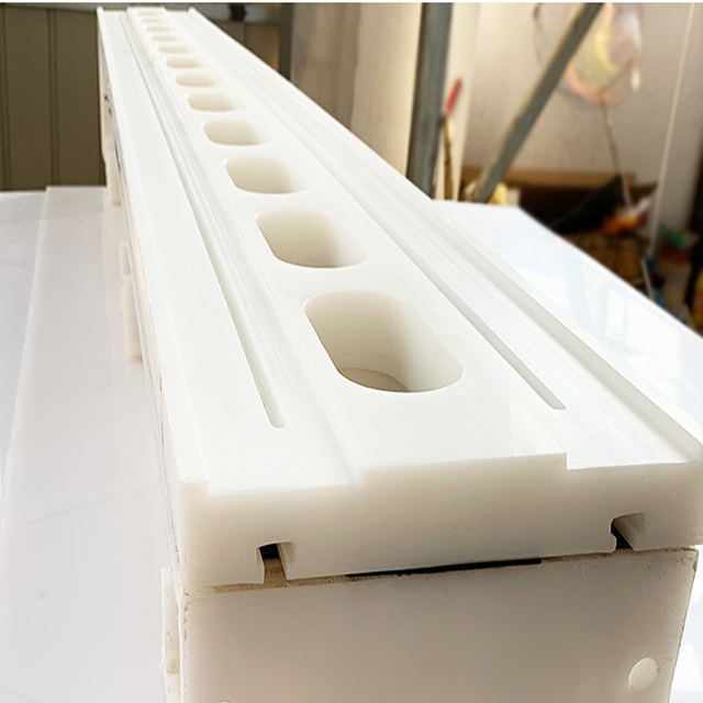 PE Guide Rail HDPE Plastic Chain Guide Wear Strips for Conveyor Belt ...